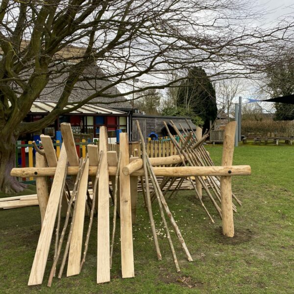 Forest School Bench - Copper Beech Play