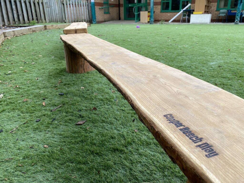 Forest School Bench | Wooden outdoor benches for schools